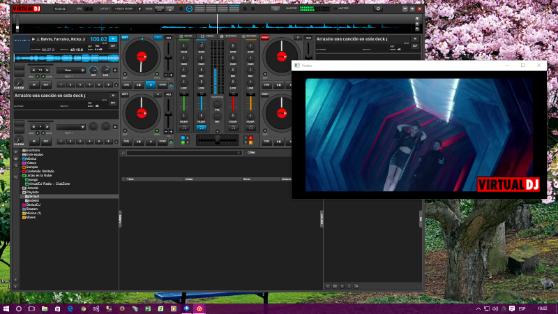 VirtualDJ - COLOR DE VENTANA DE VIRTUAL DJ, DE COLOR SIMILAR AL DE WINDOWS